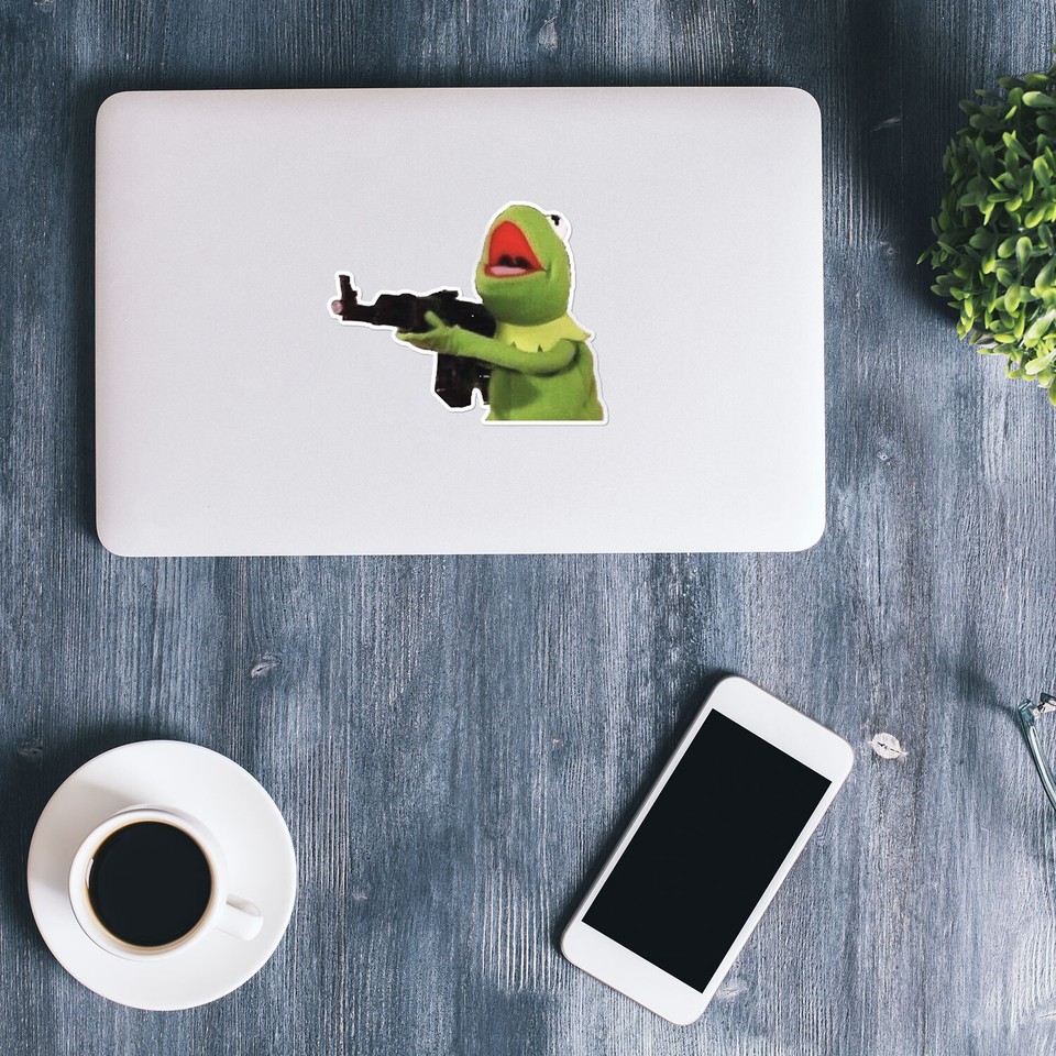 Shooter Kermit Sticker Vinyl Car Bumper Decal | eBay