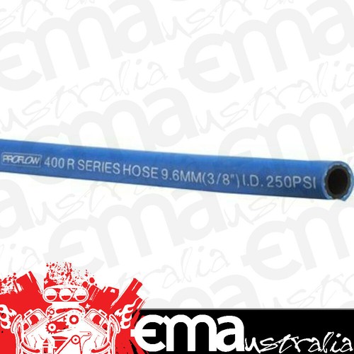 Proflow PFE400R-06BL Blue Push Lock Hose -06AN (3/8 ") 1 Metre Length ...