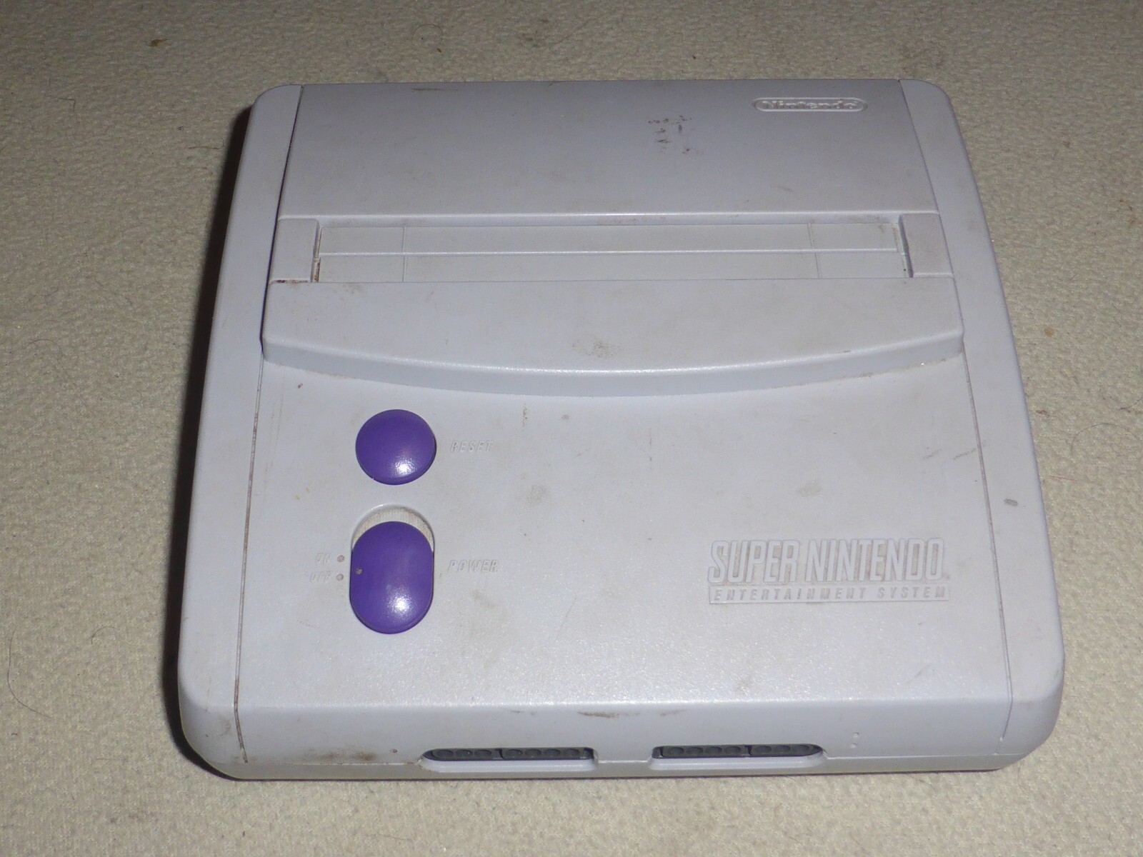 SUPER NINTENDO NES CONTROL DECK SYSTEM JR MINI SNES-101 CONSOLE ONLY | eBay
