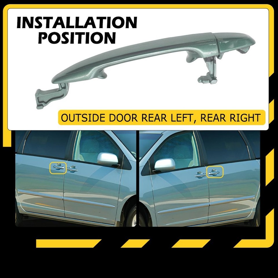Fit Toyota Sienna Outside Exterior Sliding Door Handle Left or Right ...