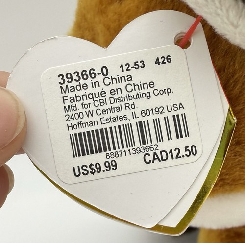 Ty Beanie Babies “Faye” the Orange Fox Plush Toy | eBay