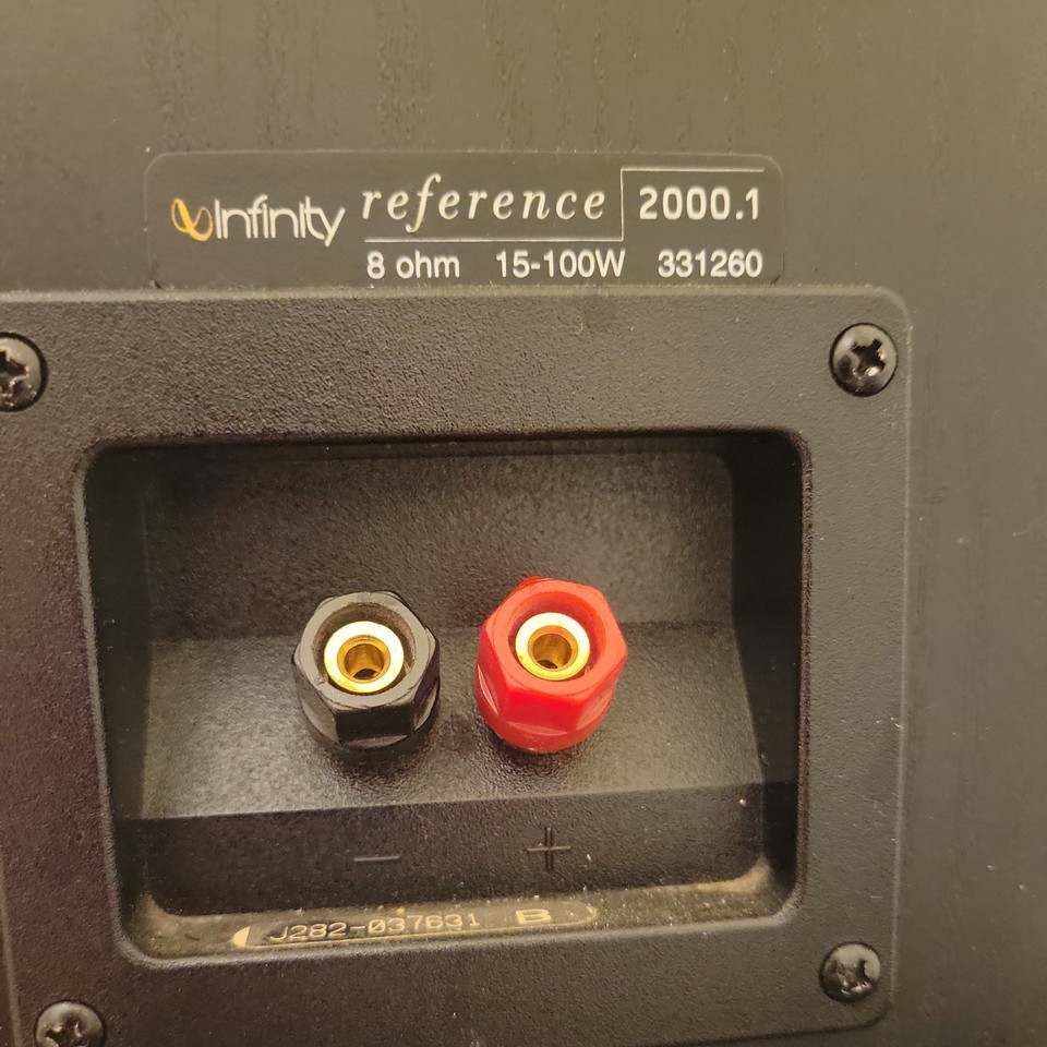 Vintage Infinity 2000.1 Bookshelf Speakers | eBay