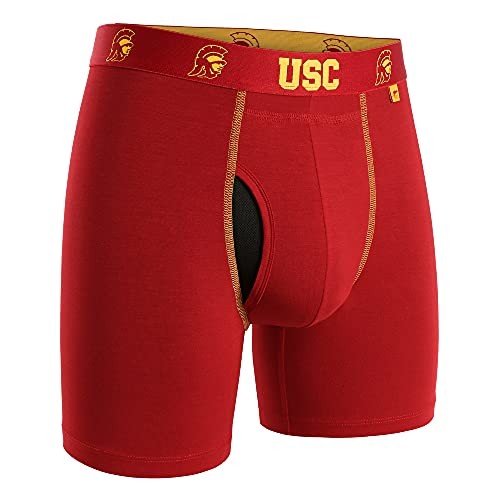 2UNDR x USC Trojans Swing Shift 6" Boxer Brief Underwear Men's Small ...