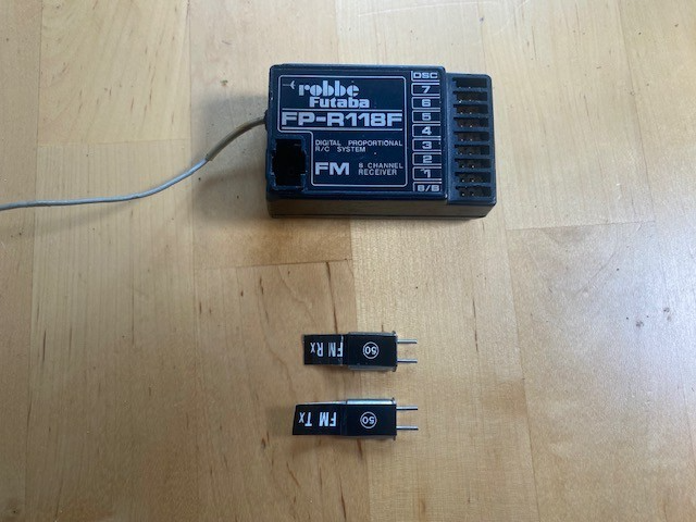 Robbe Futaba FC 18 40 MHz - Gebraucht - Komplettset mit Batterien und ...