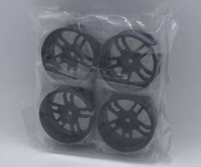 Alloy Pentagram Wheels Rim Wide 26mm 12mm Hex 4Pcs F 1:10 RC Car ...
