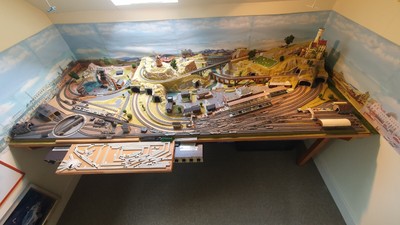 SUPERB N-GAUGE MODEL RAILWAY LAYOUT | eBay UK