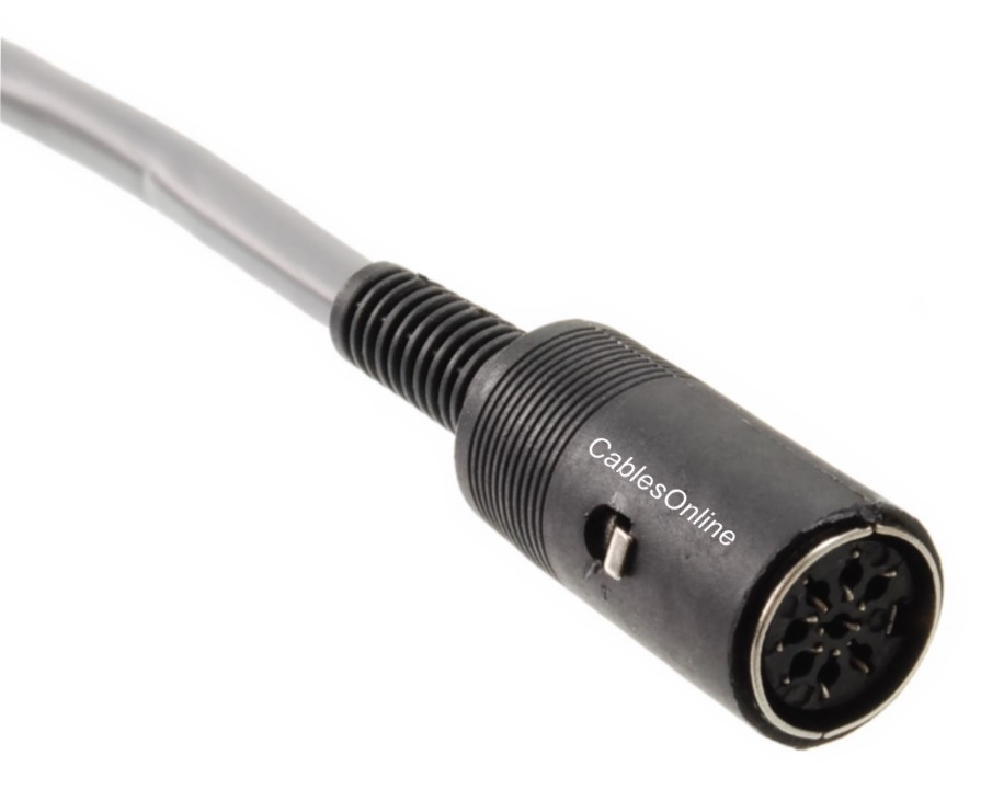 6-inch DIN 8-Pin Female to RJ45 8-Pin Male Shielded Powerlink B&O ...