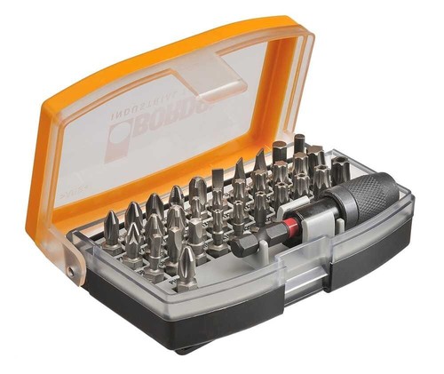 Impact Screwdriver Insert Bit Set Assortment 32 Piece Industrial Tools ...