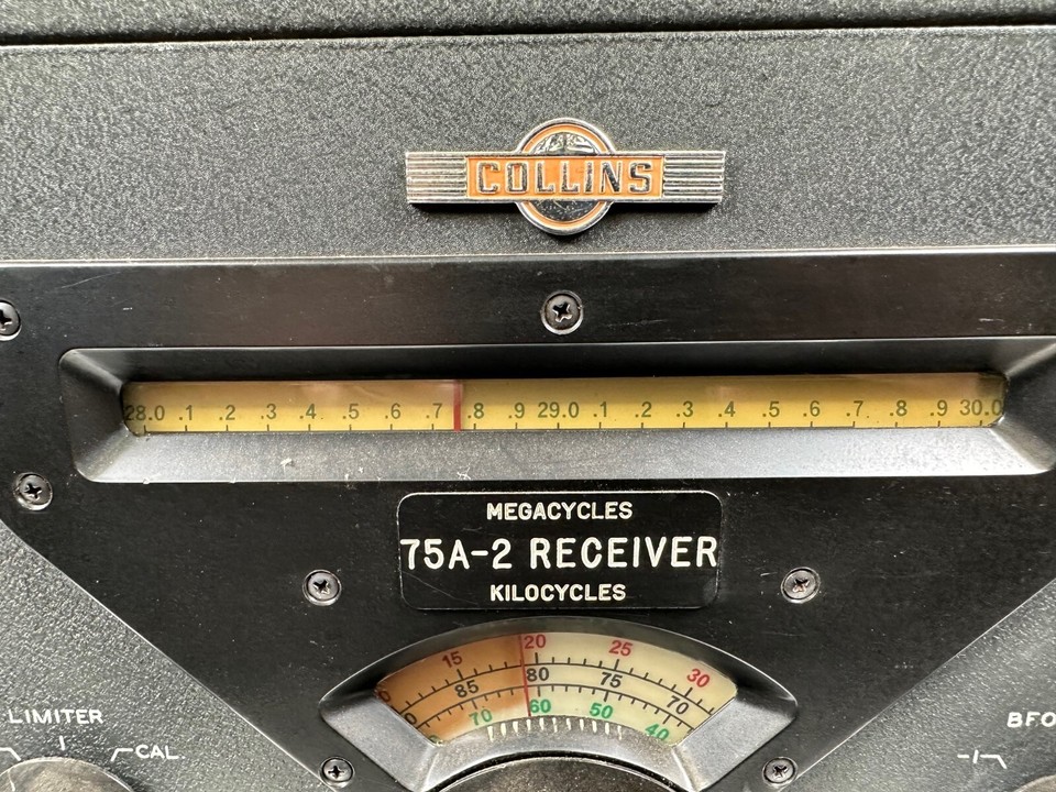 Collins 75A-2 Vintage Ham Radio Receiver | eBay