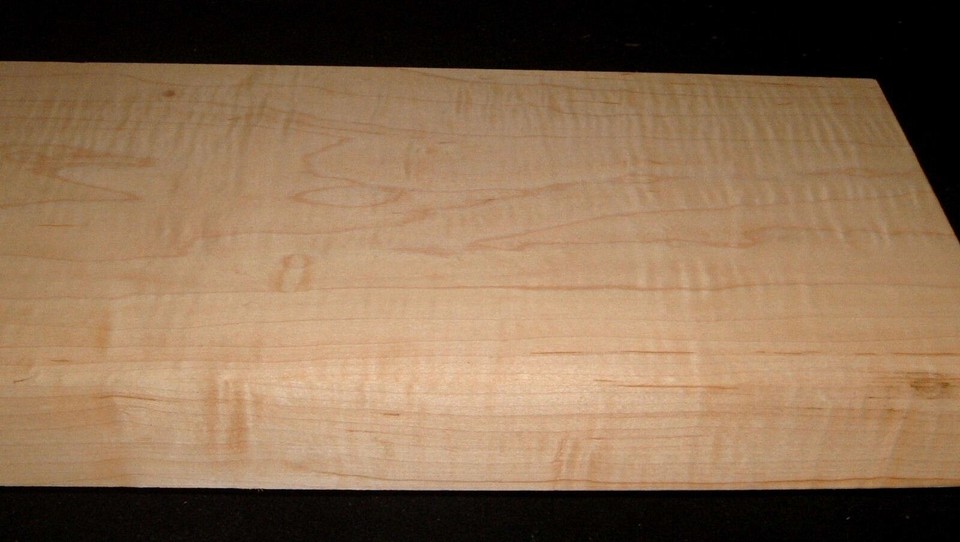 1-15/16"x8"x39" HM2410-77 Figured Curly HARD SUGAR ROCK Maple Wood ...