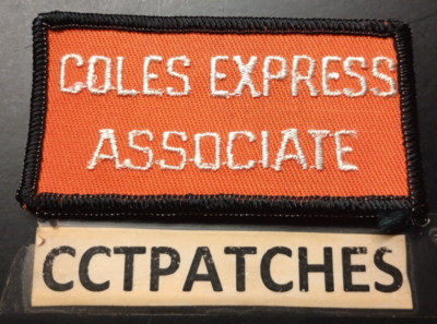 COLES EXPRESS ASSOCIATE TRUCKING COMPANY PATCH | eBay