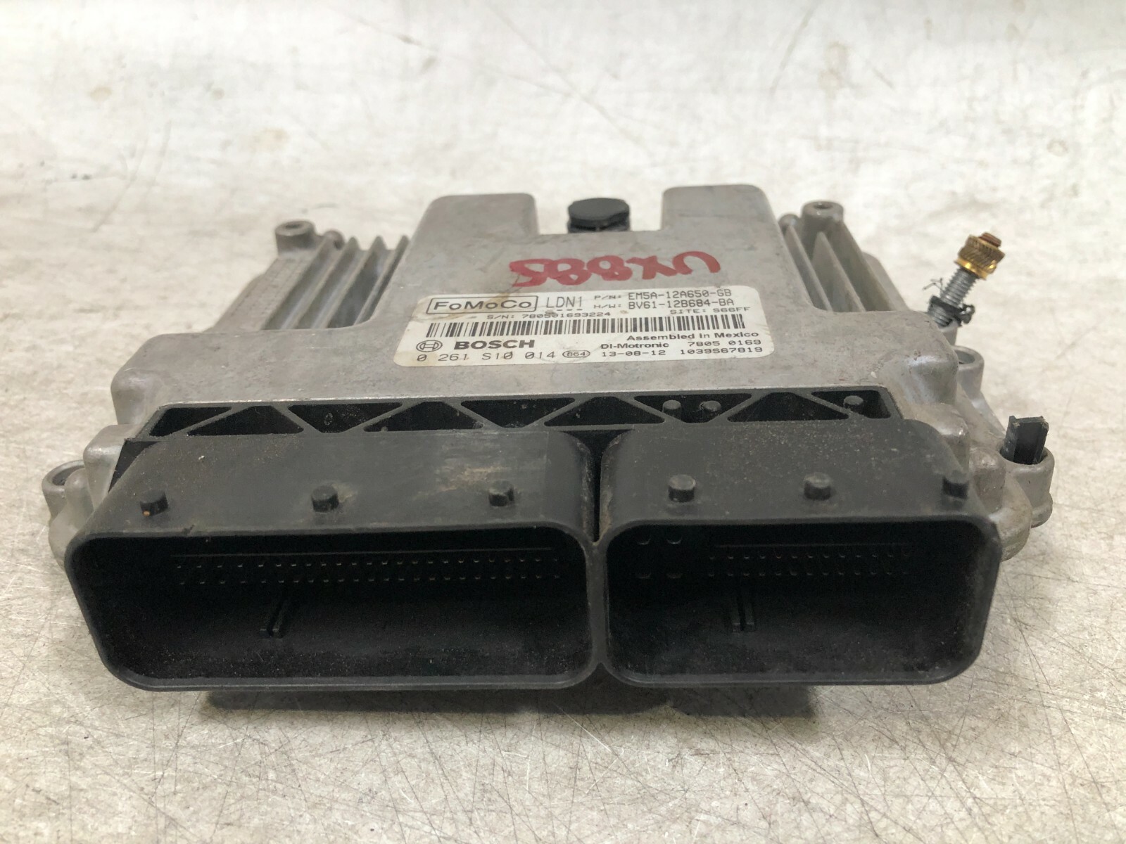 14 2014 Ford Focus Computer Brain Engine Control ECU ECM EBX Module ...