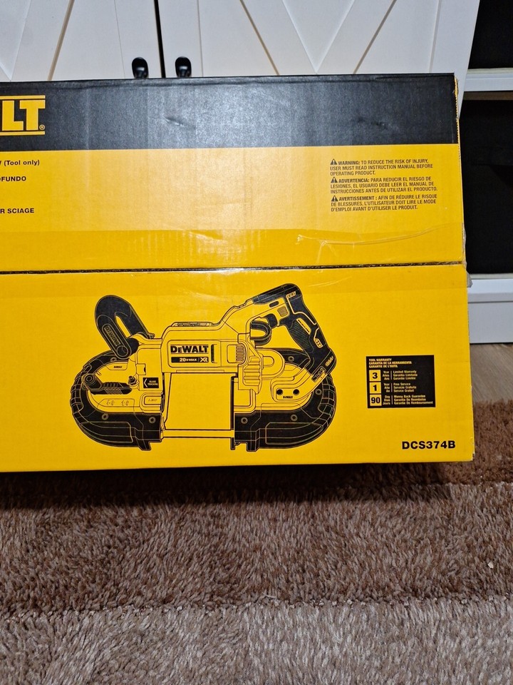 Dewalt DCS374B 20V MAX XR Brushless Deep Cut Band Saw (Bare Tool) | eBay