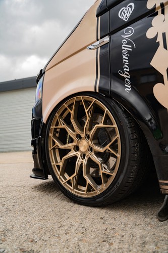 20" RIVIERA RF5 BLACK BRONZE ALLOY WHEELS FIT BMW X5 X6 TRANSPORTER T5 ...