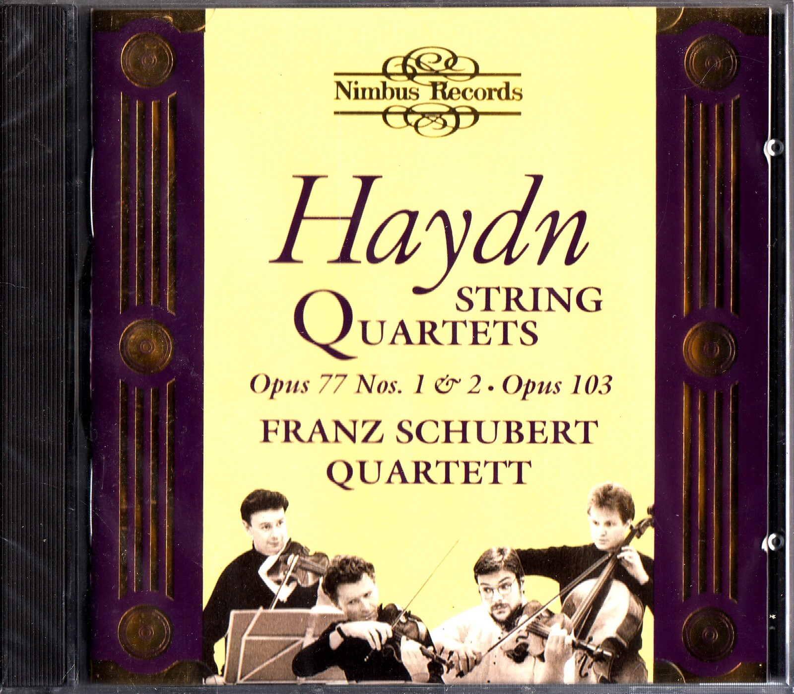 HAYDN - String Quartets No.1 & 2 CD Schubert Quartett 1993 NEW & SEALED ...