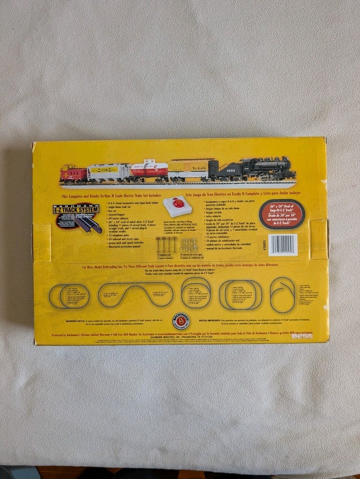 Bachmann N Scale Iron Duke Train Set With E-Z Track System Item No ...