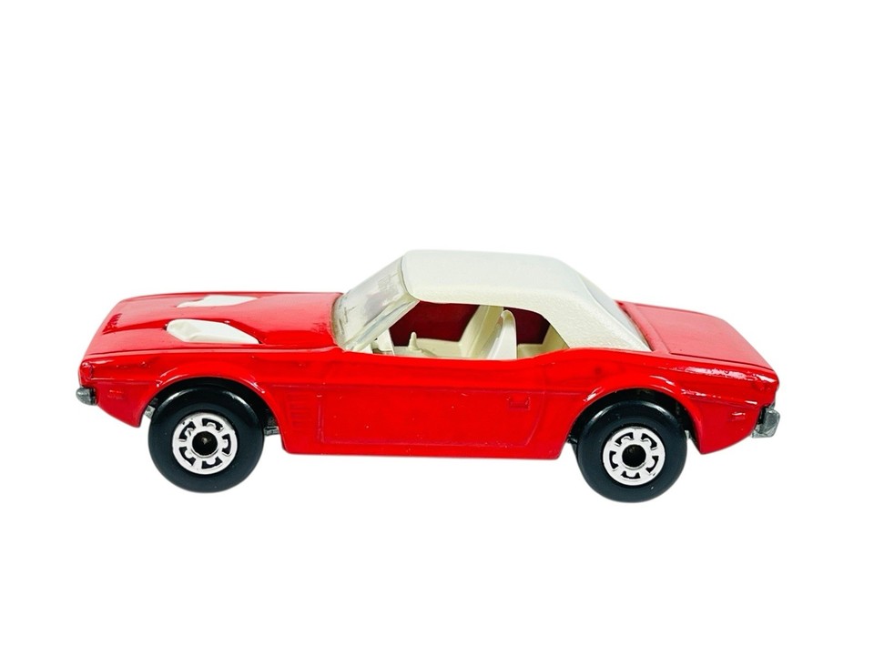 Matchbox Lesney Superfast MB1 Red Dodge Challenger White Interior w/J ...
