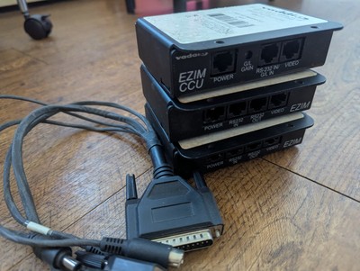 Vaddio EZIM CCU LOT of 3 & 1 Breakout Cable 998-6700-011 998-6700-002 ...