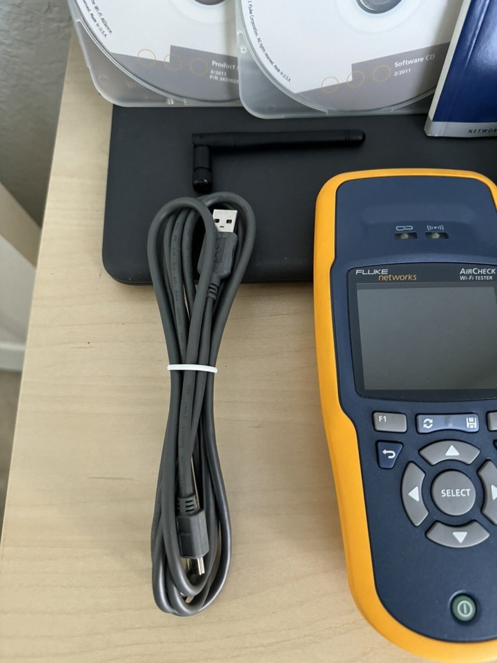 Fluke Networks AirCheck Wi-Fi Handheld Wireless Network Tester (SHIPS ...