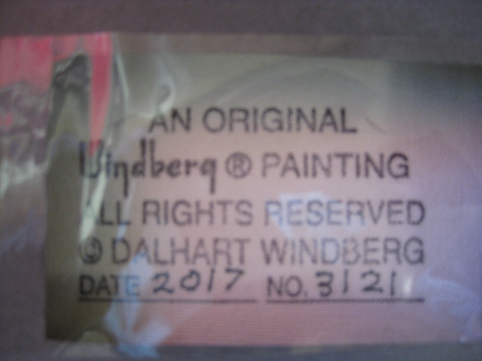 Dalhart Windberg Pallett Knife #3121 10x16 Original Oil Painting | eBay