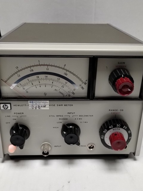 Hewlett Packard HP 415E SWR Meter good for sale online | eBay