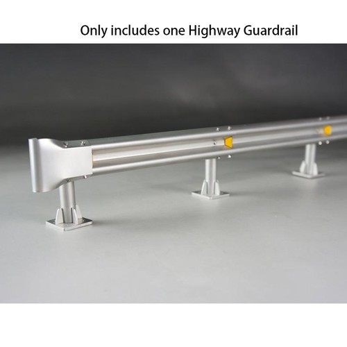 Metal Road Barrier Highway Fence Guardrail for 1/14 RC Car Off-road ...