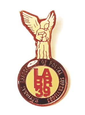 NAPS Los Angeles Lapel Pin Branch 39 Natl Assoc Postal Supervisors ...
