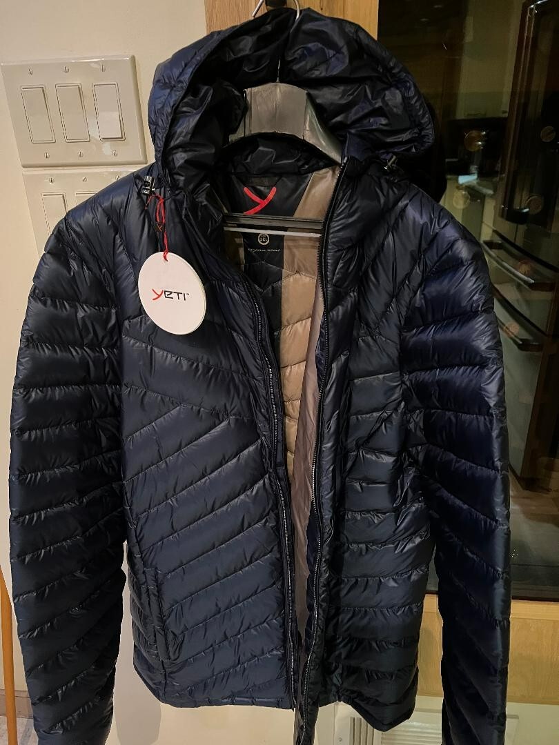 Yeti Mens Parson Down Jacket, MOOD INDIGO/SILVER MINK, XXXL MADE IN ...