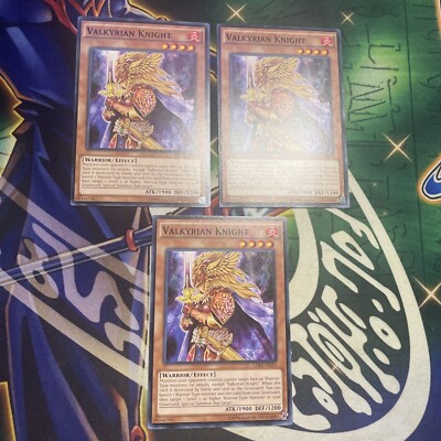 Yugioh! Valkyrian Knight x3 LDK2-ENJ21 Playset NEW Unlimited NM/M | eBay