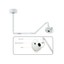36W Ceiling Mounted LED Surgical Shadowless Lamp Medical Exam Light CE ...