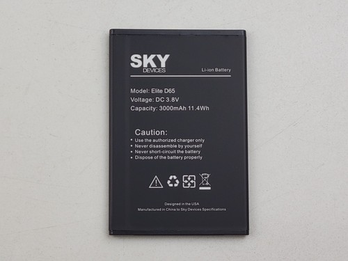 OEM SKY Devices 3000mAh 11.4Wh 3.8V Li-ion Battery Replacement for SKY ...