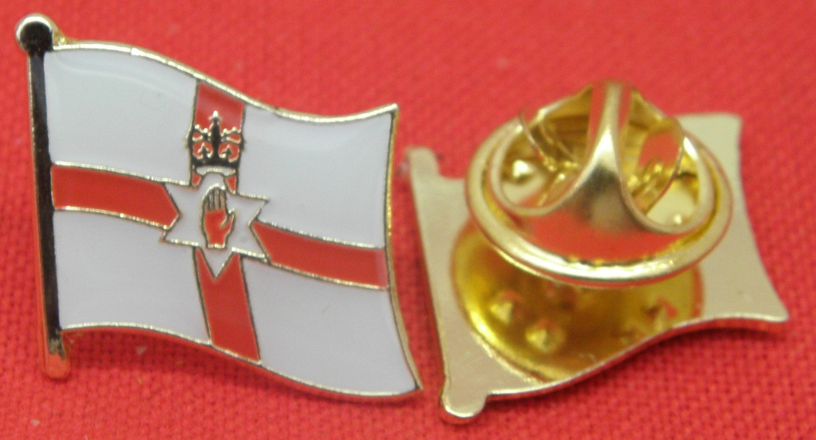 Northern Ireland Flag Pin Badge NI Brooch Red Hand of Ulster | eBay