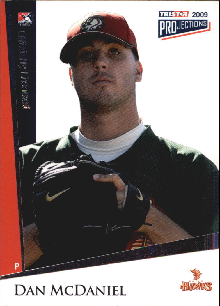 2009 TRISTAR PROjections #218 Dan McDaniel | eBay