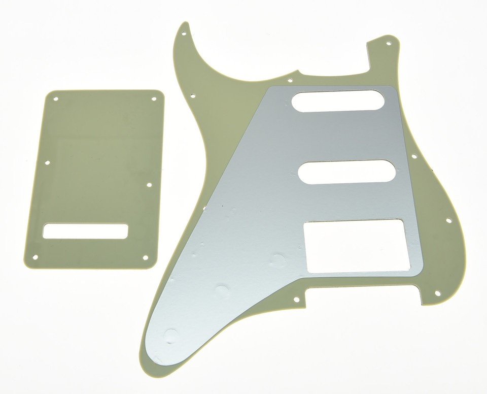 Light Cream ST Style HSS Guitar Pickguard Scratch Plate,Trem Cover ...