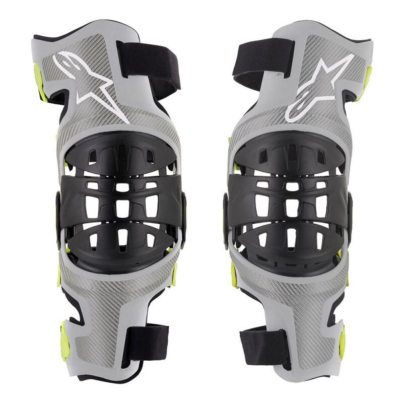 Alpinestars Bionic-7 Knee Brace Set GREY FREE SHIPPING | eBay