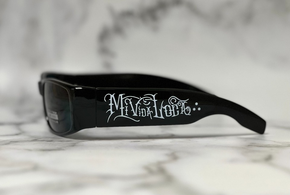 Square CHOLO Sunglasses Super Dark Style GANGSTER Style Black Small ...