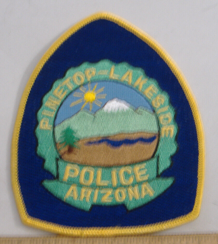PINETOP-LAKESIDE POLICE ARIZONA FABRIC PATCH | eBay