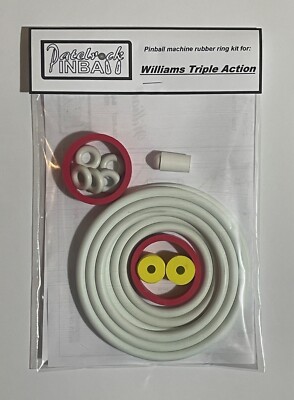 1974 Williams Triple Action Pinball Machine Rubber Ring Kit | eBay