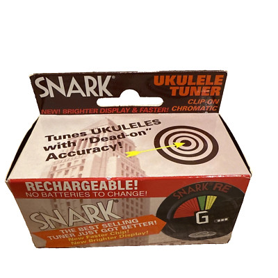 Snark SN6X Clip-On Chromatic Tuner for Ukulele, Black 611820002046| eBay