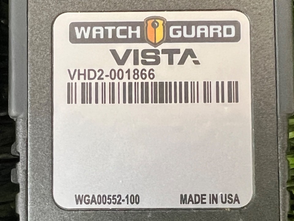 LOT OF 8 WatchGuard Vista / Vista WiFi Body Camera w WatchGuard VTS1 ...