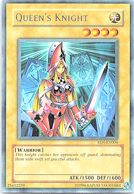Queen's Knight EEN-EN004 Yu-Gi-Oh! Card Unlimited Heavy Play | eBay