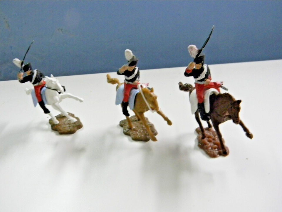3 Timpo Napoleonic Cavalry Painted 1/32nd Figures ( Apr. Listing) | eBay