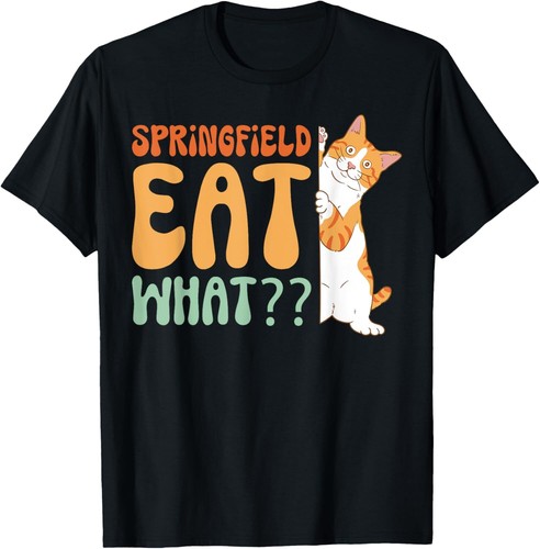 Springfield Eat What They're Eating Dogs Cats Pets T-Shirt | eBay