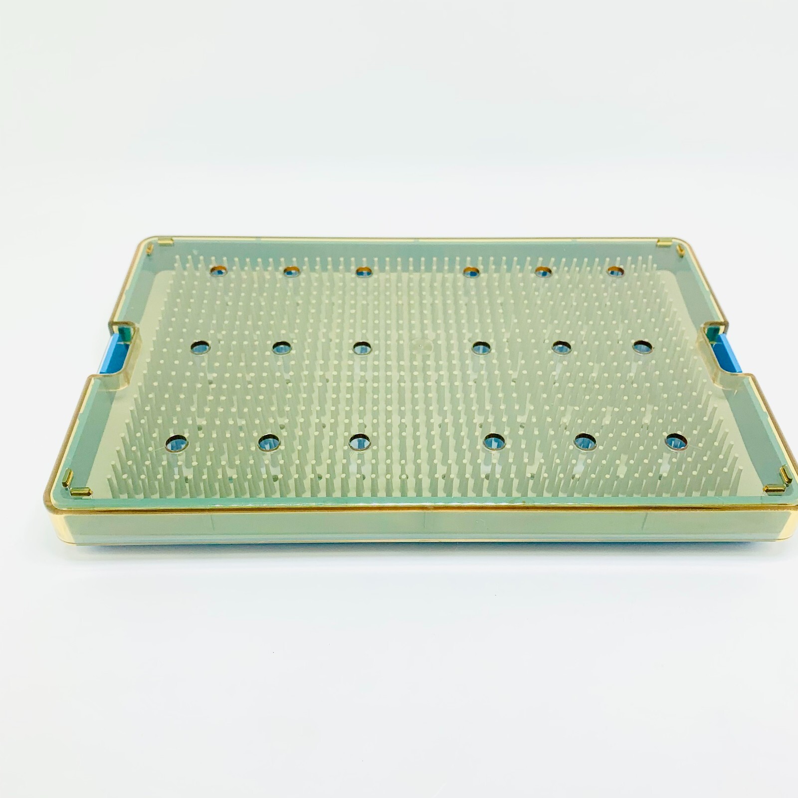 Middle sterilization tray with silicon mat ophthalmic eye surgical ...