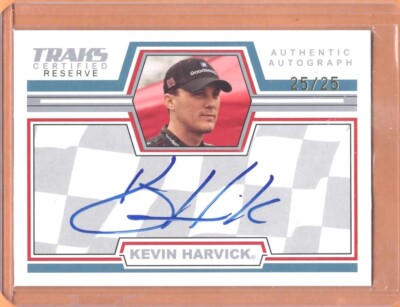 2006 Press Pass TRAKS Certified Authentic Autographs KEVIN HARVICK Auto ...
