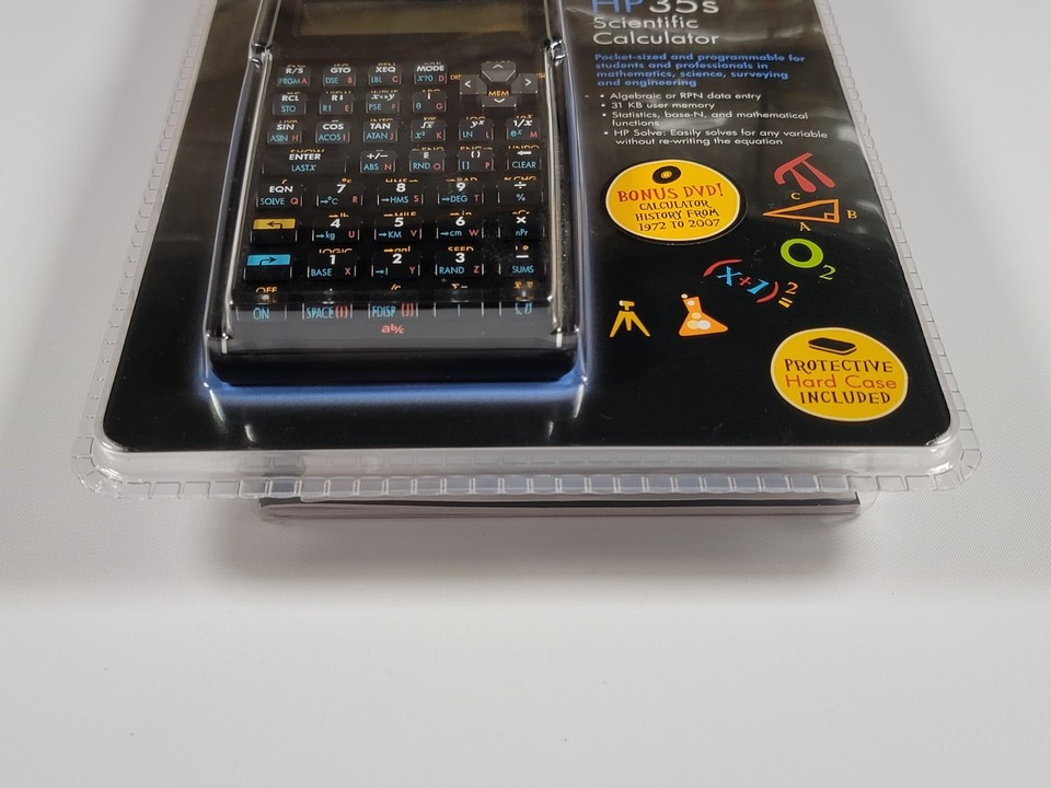HP 35S Scientific Calculator Brand New Sealed (Original HP Protective ...