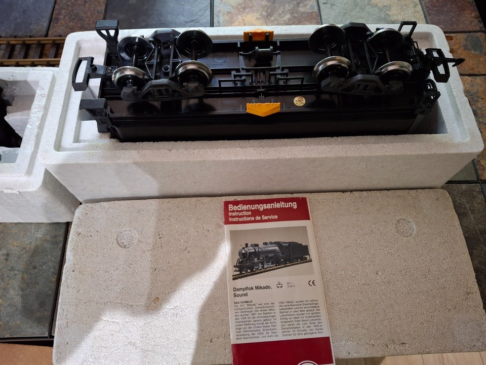 G Scale LGB 23872 Union Pacific 2-8-2 Mikado Steam Locomotive #2310 w ...