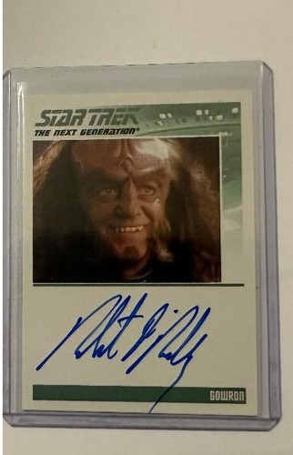 COMPLETE STAR TREK TNG SERIES 2 ROBERT O'REILLY AUTOGRAPH | eBay