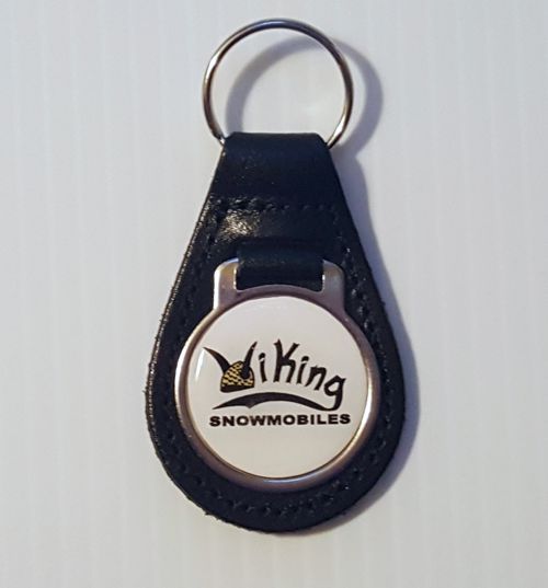 Reproduction Vintage Viking Snowmobile Helmet Logo Gold Leather ...