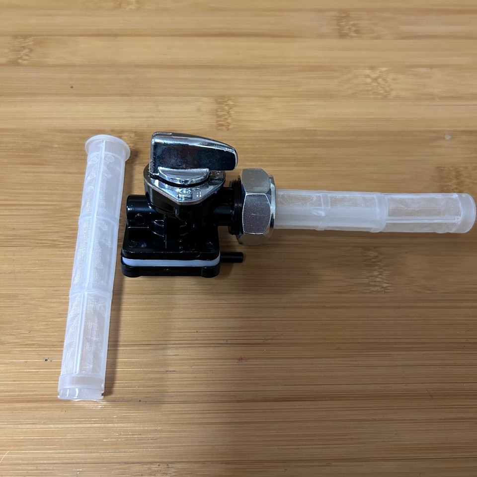 Fuel Valve Petcock 22mm Left exit For Harley VACUUM Petcock | eBay